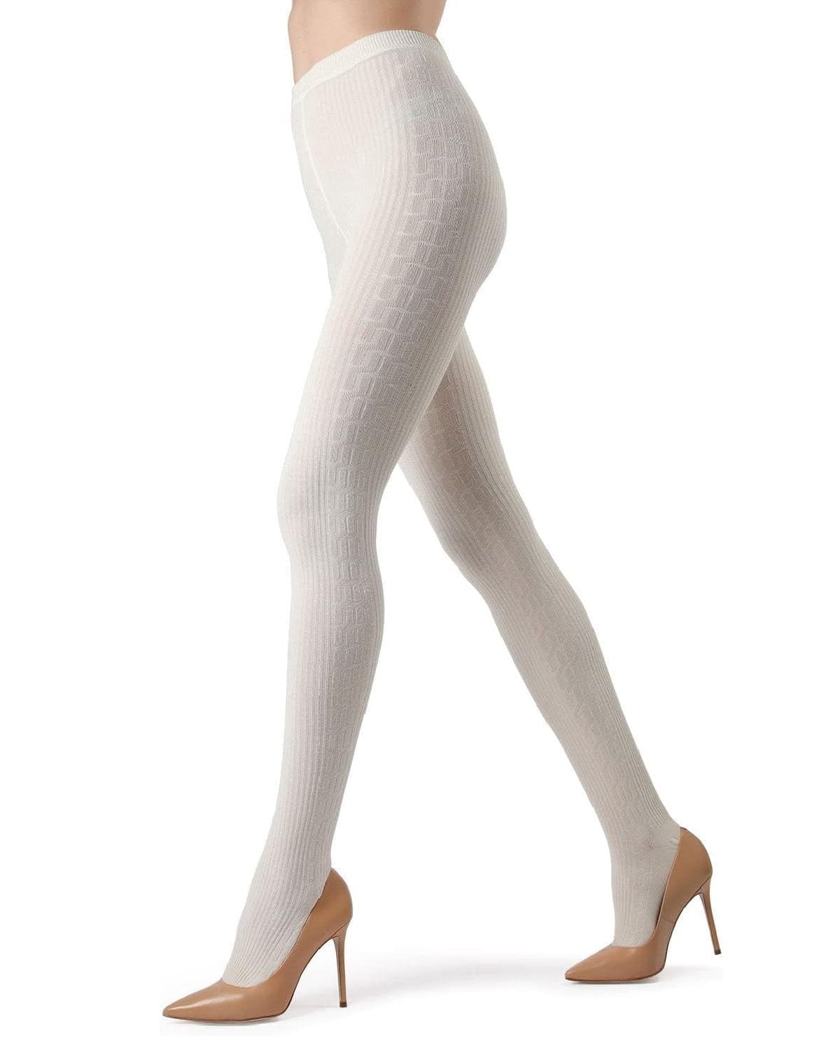 MeMoi Portland Side Cable Knit Sweater Tights - Womens - Female, S-M ...
