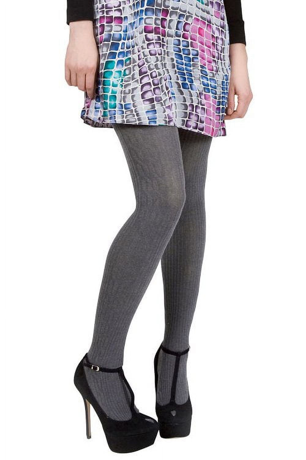 MeMoi Portland Side Cable Knit Sweater Tights - Womens - Female (L-XL ...