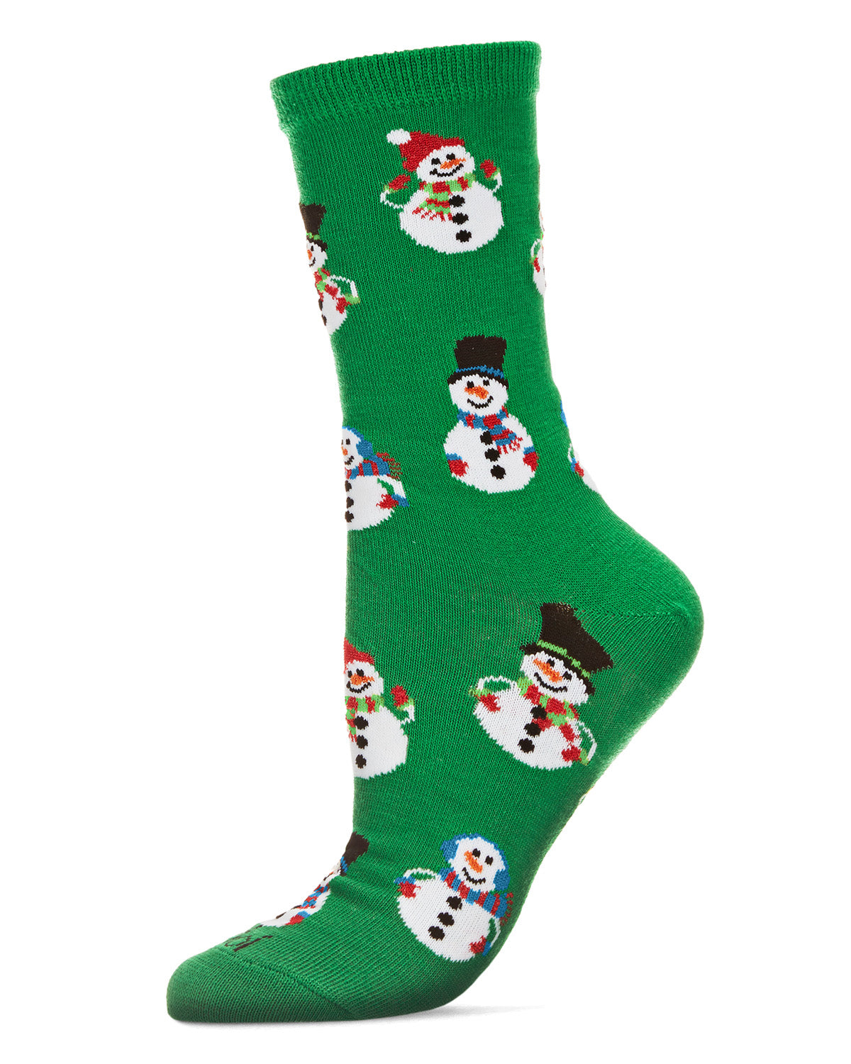 MeMoi Smiley Snowman Holiday Crew Sock - Mens - Male - Walmart.com