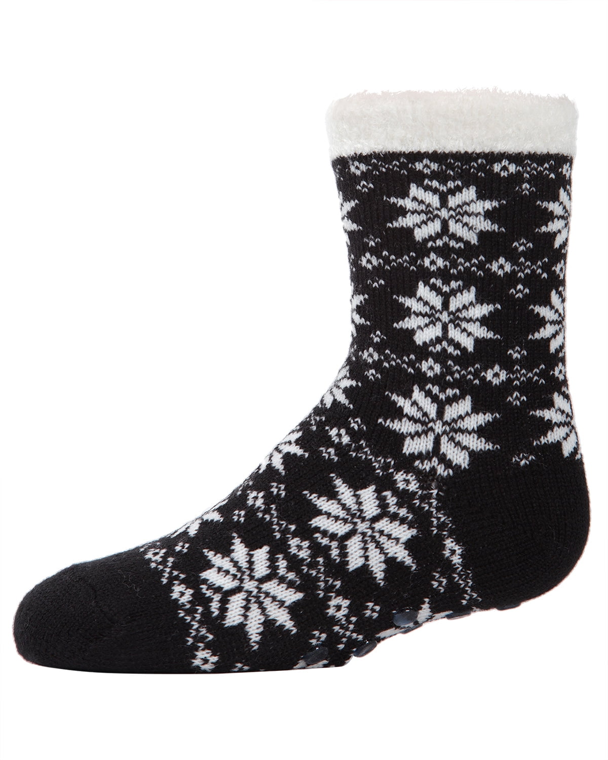 MeMoi Snowflake Plush-Lined Cozy Socks - Girls - Female - Walmart.com