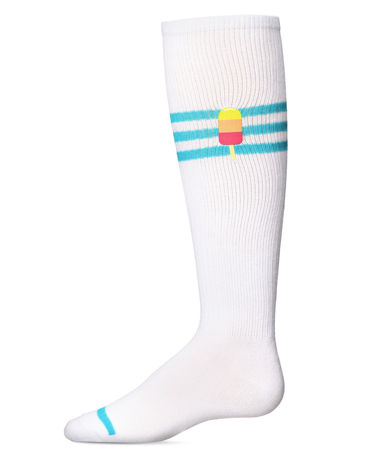 MeMoi Summer Sweets Varsity Cotton Blend Knee High Sock - Girls ...
