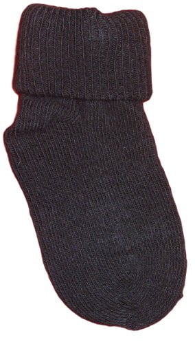 MeMoi Ribbed Triple-Roll-Cuff Cotton-Rich Ankle Sock - Girls - Female ...