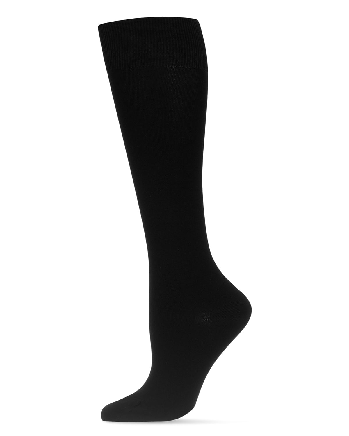 MeMoi Women's Basic Mercerized Cotton Blend Knee High Socks - Mens ...