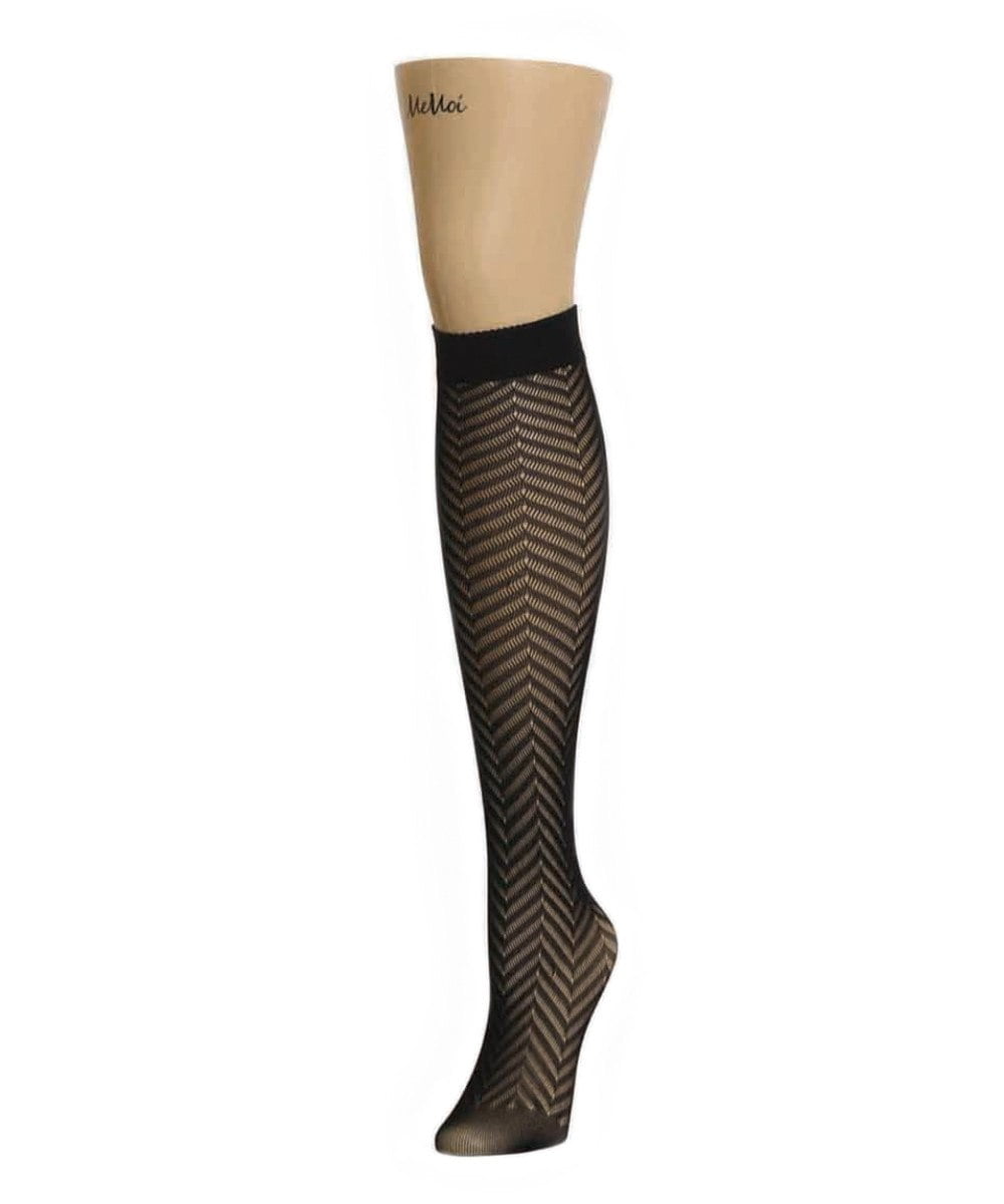 MeMoi Women's Chevron Sheer Knee High Socks - Mens - Male - Walmart.com