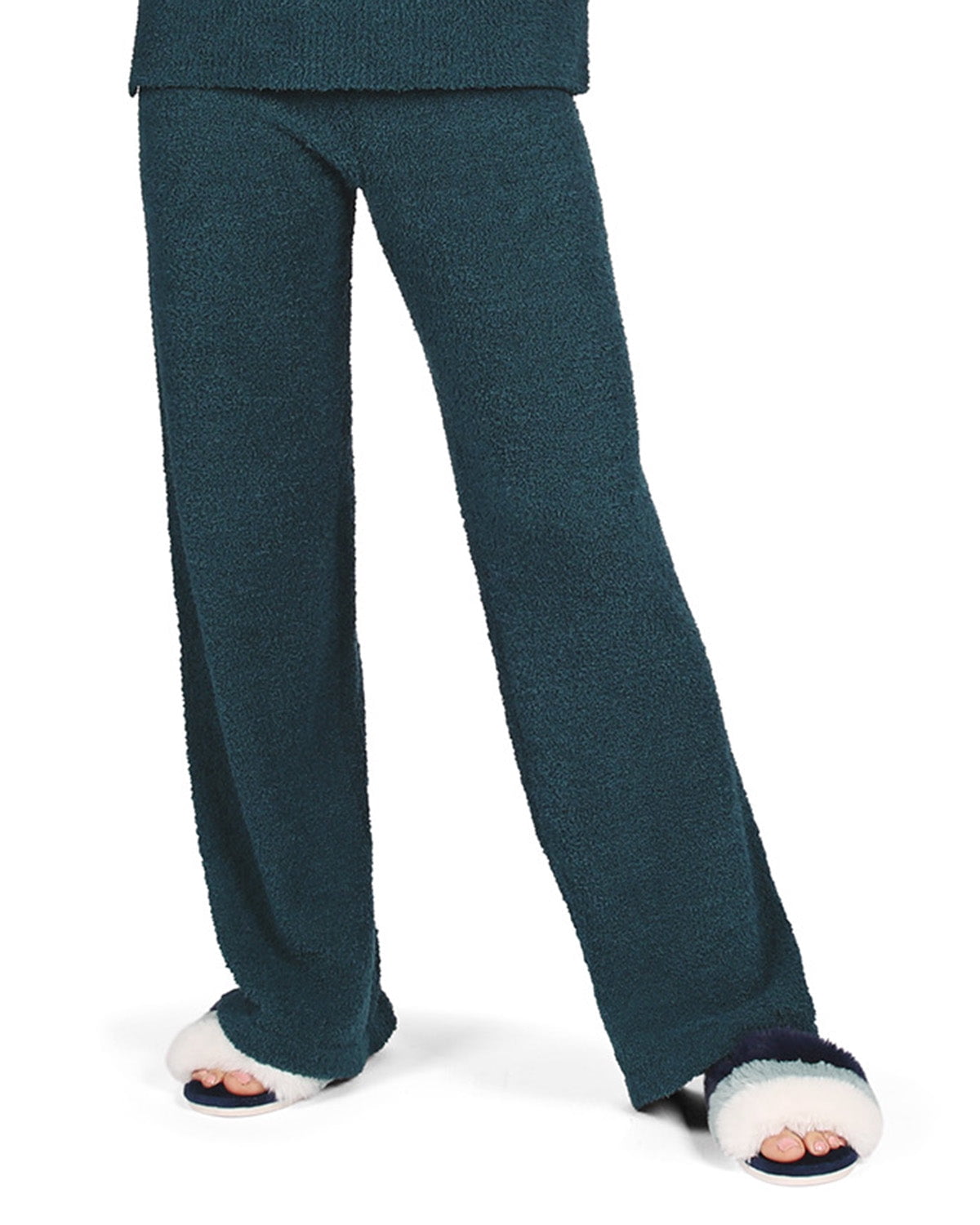 MeMoi Women's Cozy Knit Ultra-Soft Solid Lounge Pants - Womens - Female ...