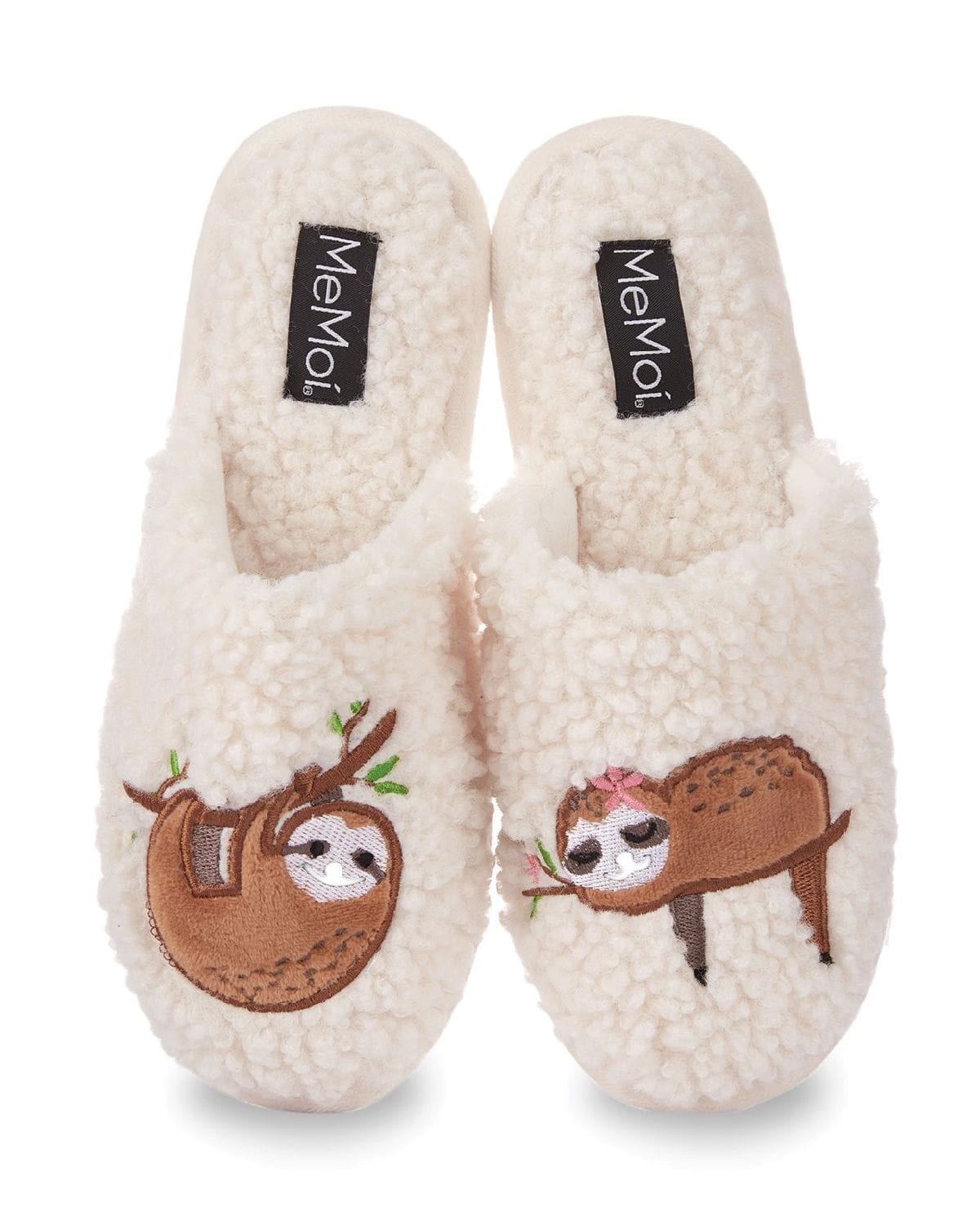 MeMoi Women's Lazy Daze Sloth Hard Bottom Slippers - Womens - Female ...