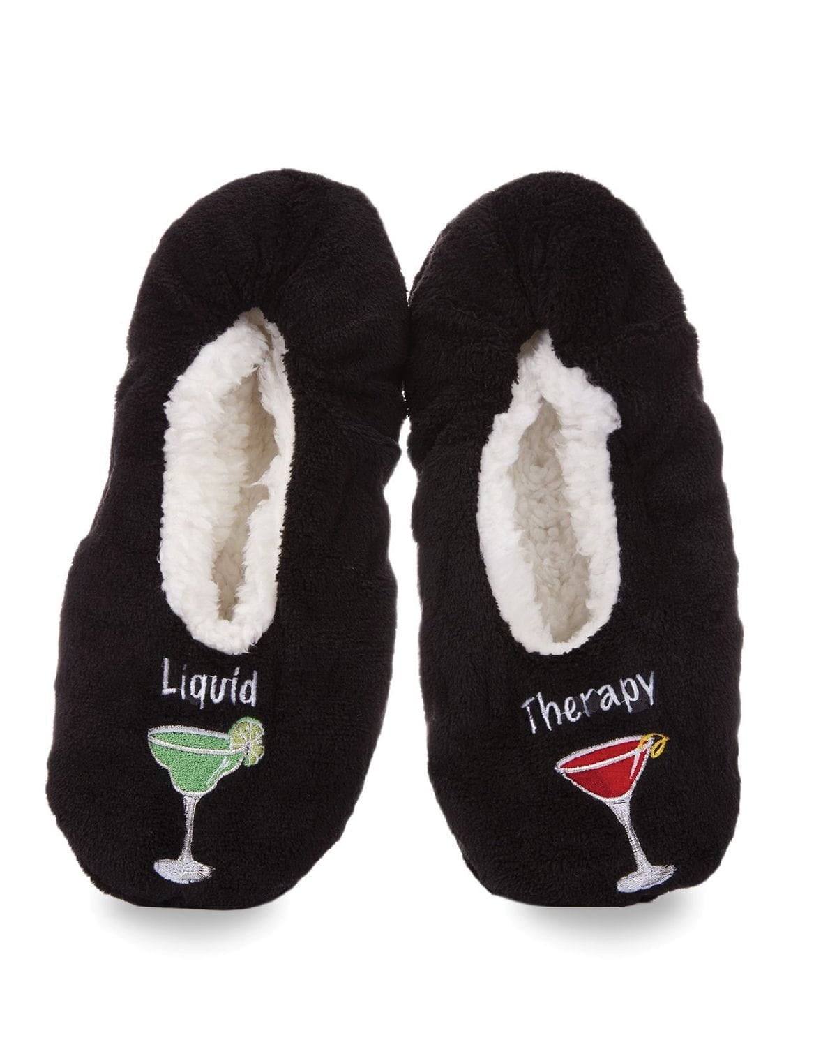 MeMoi Women's Liquid Therapy Sherpa-Lined Slippers - Womens - Female ...