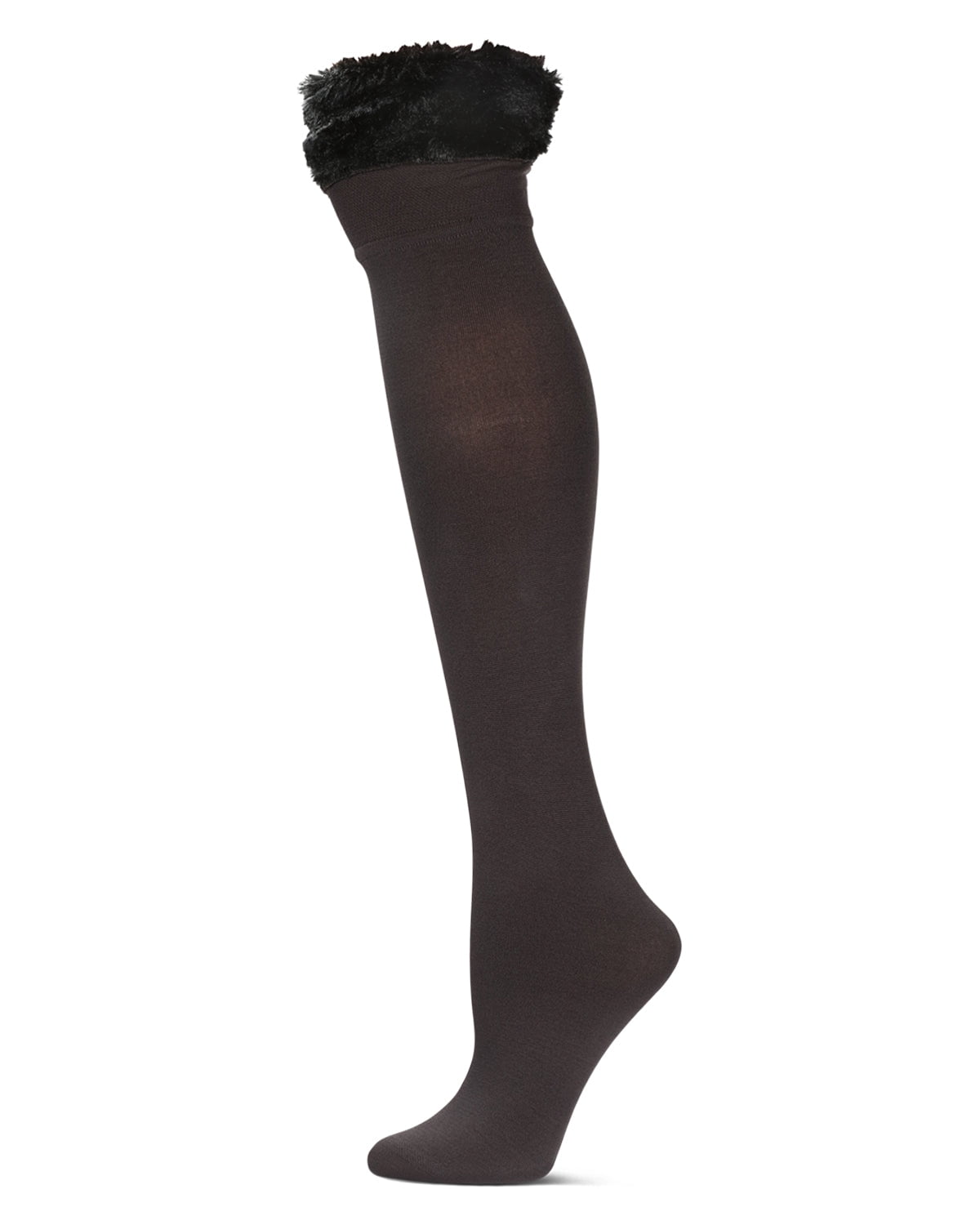 MeMoi Women's Plush Lined Furry Fleece Knee High Socks - Womens ...
