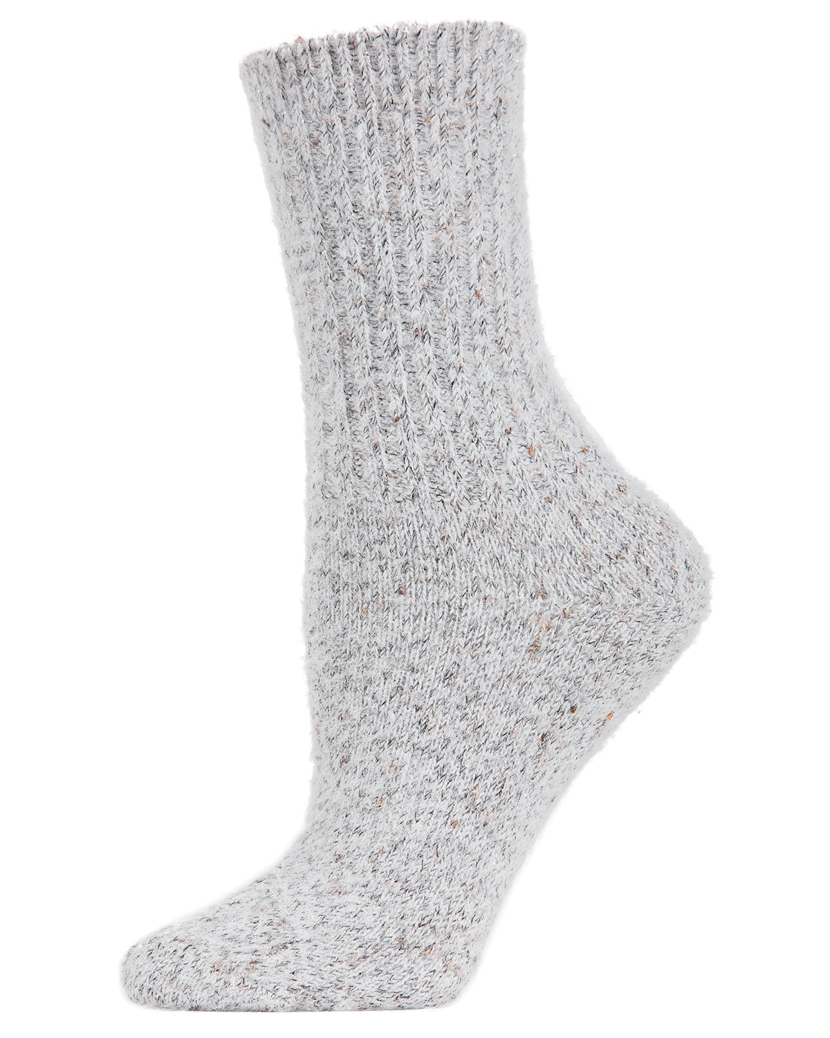 MeMoi Women's Pretty Plush Glitter Crew Socks - Mens - Male - Walmart.com