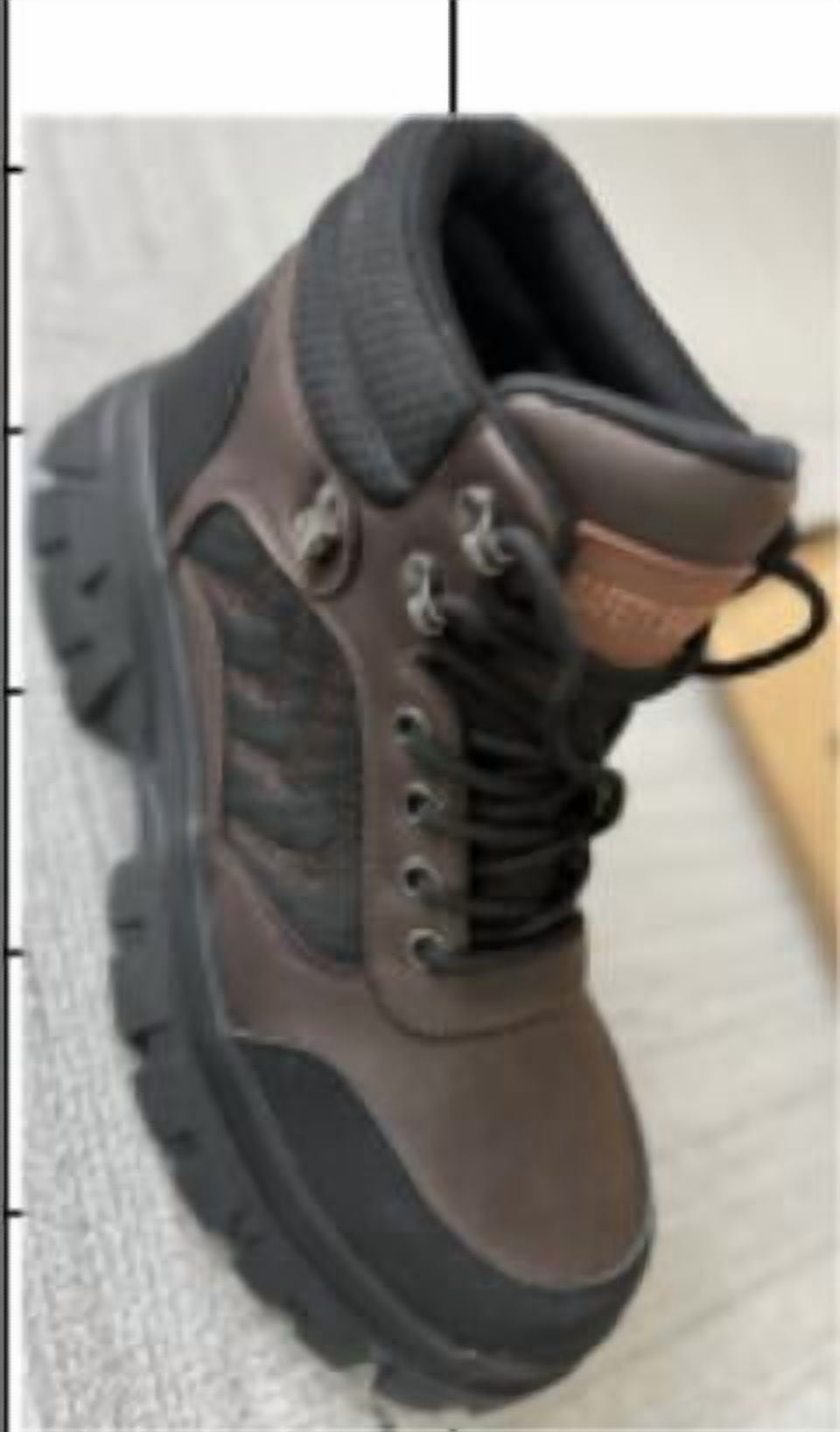 MeMoride Men's Steel Toe Boots Anti-slip Comfort Work Safety Shoes for ...