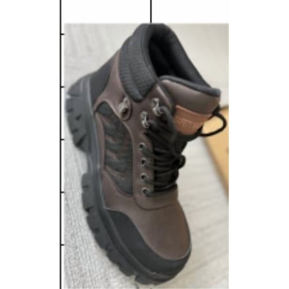 MeMoride Men's Steel Toe Boots Anti-slip Comfort Work Safety Shoes for ...