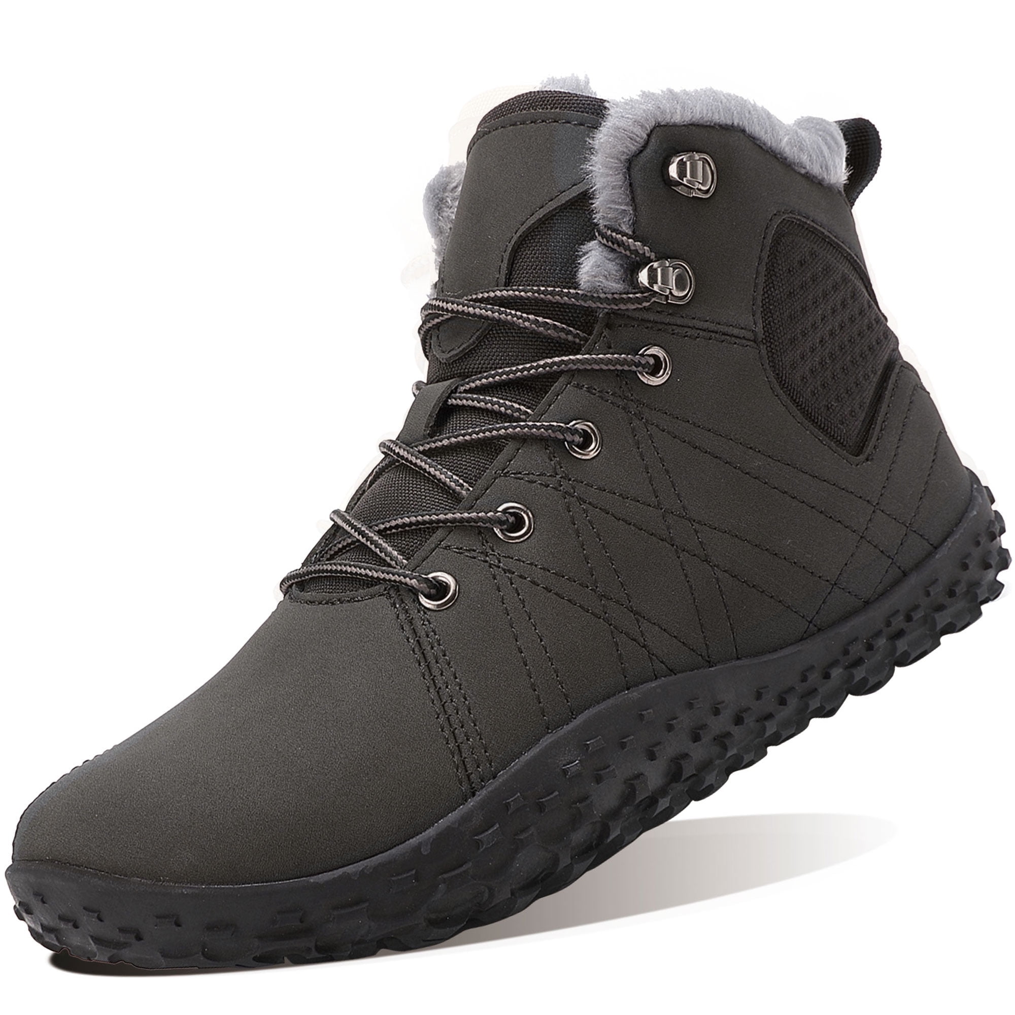 Ecetana Mens Wide Toe Snow Boots Lightweight Waterproof Winter Boots ...