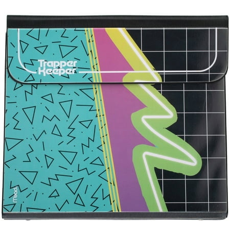 Mead 1" Round Ring Trapper Keeper Binder Funky - Walmart.com