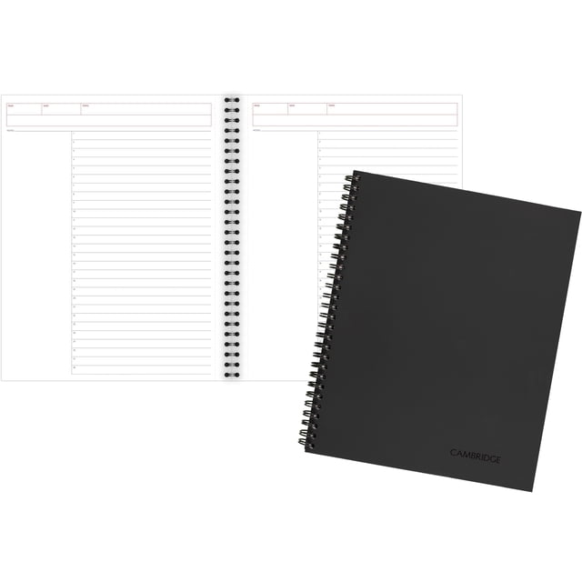 Mead 1, Subject Action Planner Notebook, Letter - Walmart Business Supplies