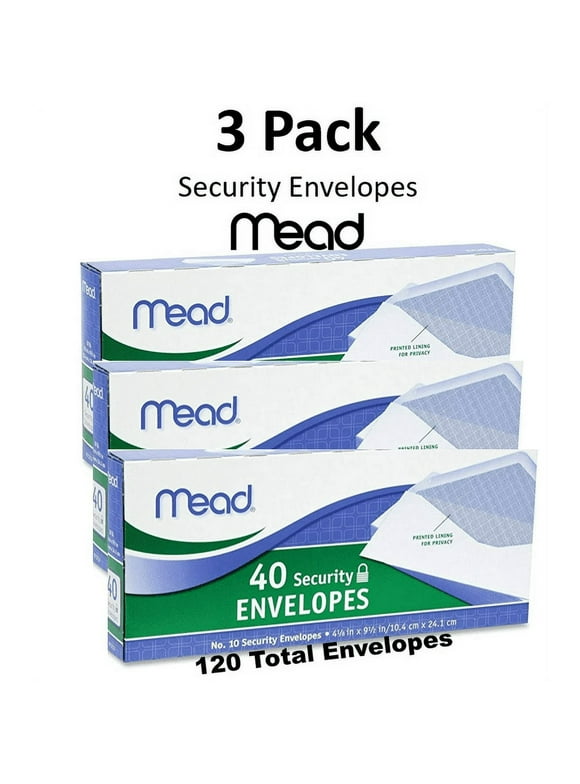 #10 Security Envelopes in #10 Envelopes - Walmart.com