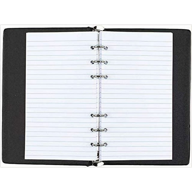 Mead Small Lined Notebook, 5" x 3" Mini 6-Ring Memo Book with Narrow ...