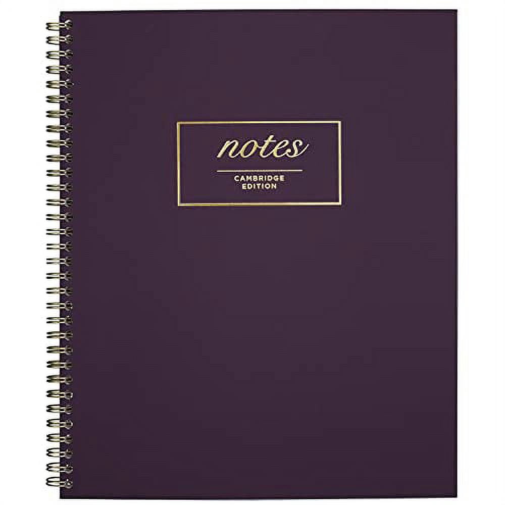 Cambridge Meeting Notebook, Journal, 8-3/8" x 11", Legal Ruled, 80 ...