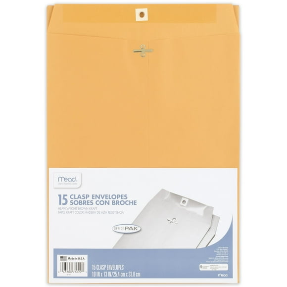 10x13 Clasp Envelopes