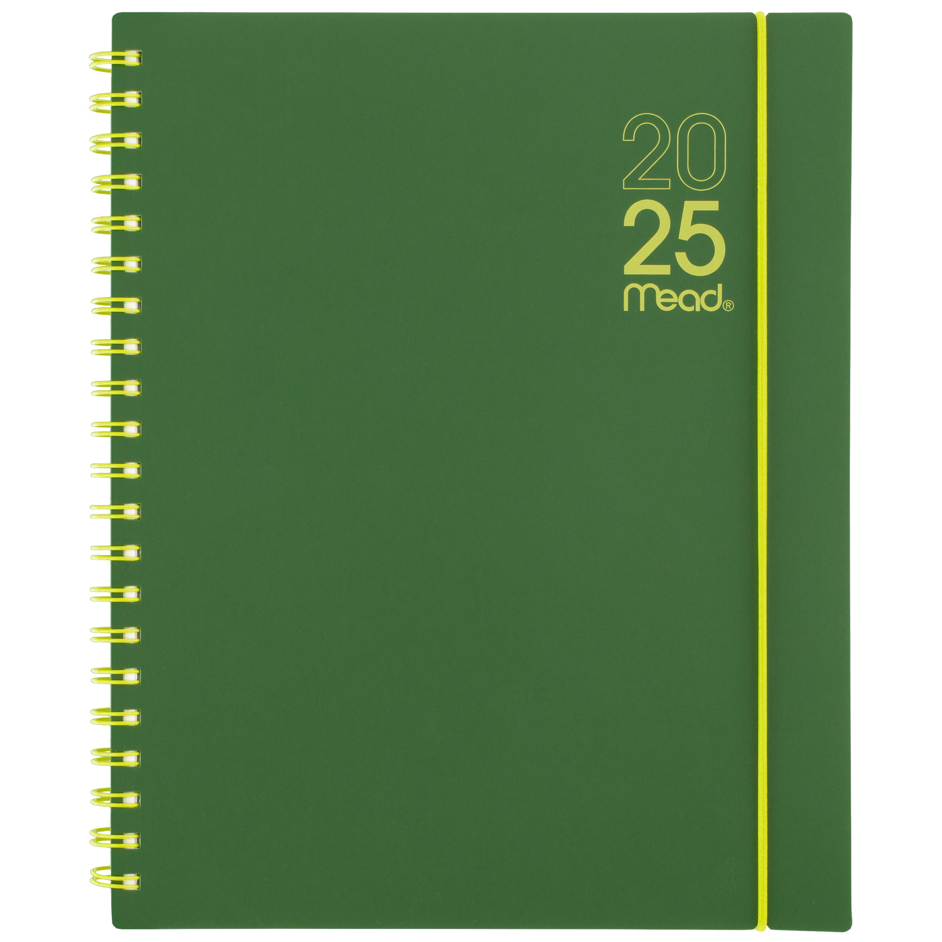 Mead Color Pop 2025 Weekly Monthly Planner, Green, 8.5" x 11" - Walmart.com