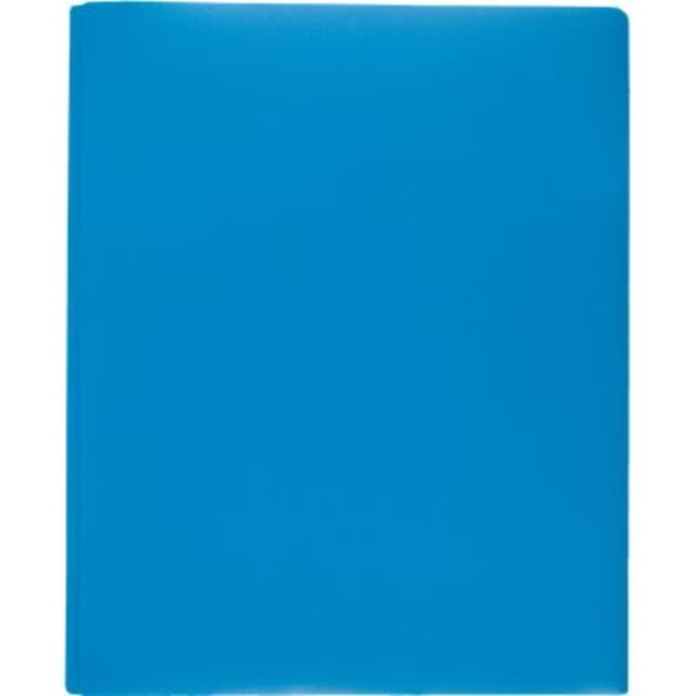 Mead Color Talk Pocket and Prong Plastic Folder, Blue - Walmart ...