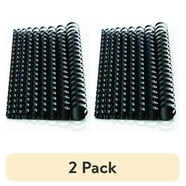 Fellowes Plastic Comb Bindings, 1/2" Diameter, 90 Sheet Capacity, Black, 100 Combs/Pack ...