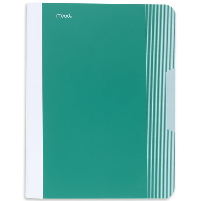 Mead Composition Book, College Ruled, Plastic Cover, 80 Sheets, 7.5" x ...