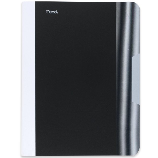Mead Composition Book, Wide Ruled, 80 Sheets, Black - Walmart.com