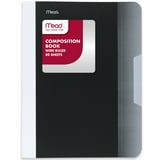 Mead Composition Book, Wide Ruled, 80 Sheets, 7.5" x 9.75", Black ...