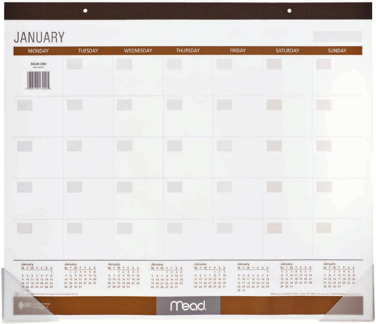 Mead Desk pad Fashion 18 undated - Walmart.com