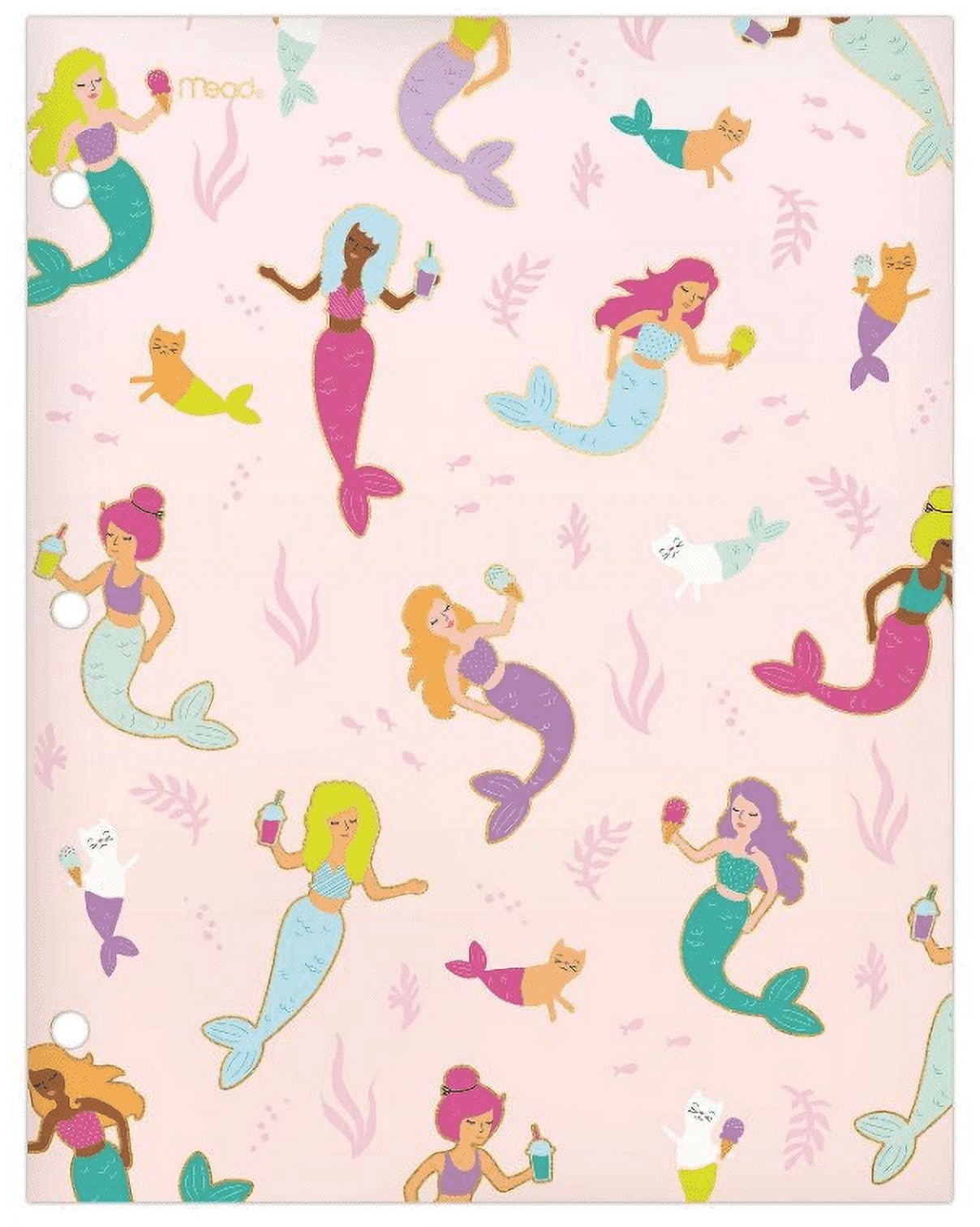 Mead Fairytale Portfolio Mermaid - Walmart.com