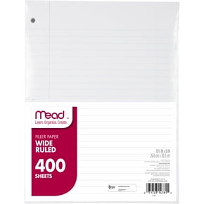 Loose Leaf Paper Wide Ruled