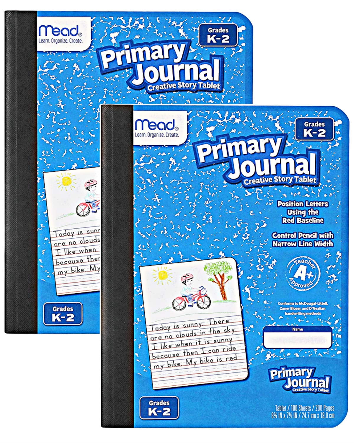 Mead K-2 Classroom Primary Blank Diaries and Journals, 7 1/2" x 9 3/4 ...