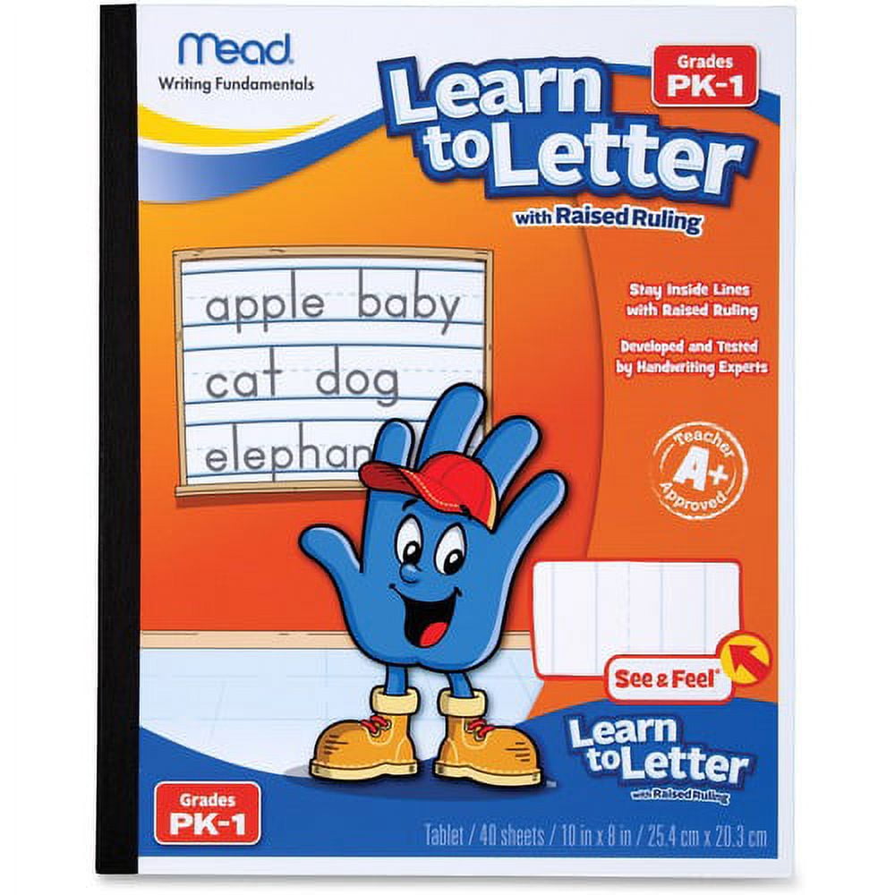 Mead Learn To Letter Writing Book Printed Book - Book | Bundle of 10 ...