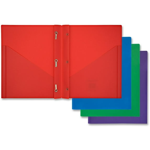 Mead, MEA34720, Color Talk Pocket Portfolio, 1 / Pack, Assorted ...