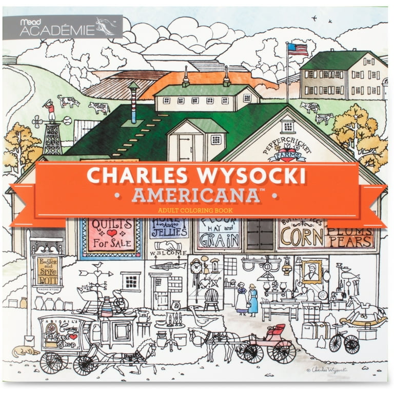 americana coloring book