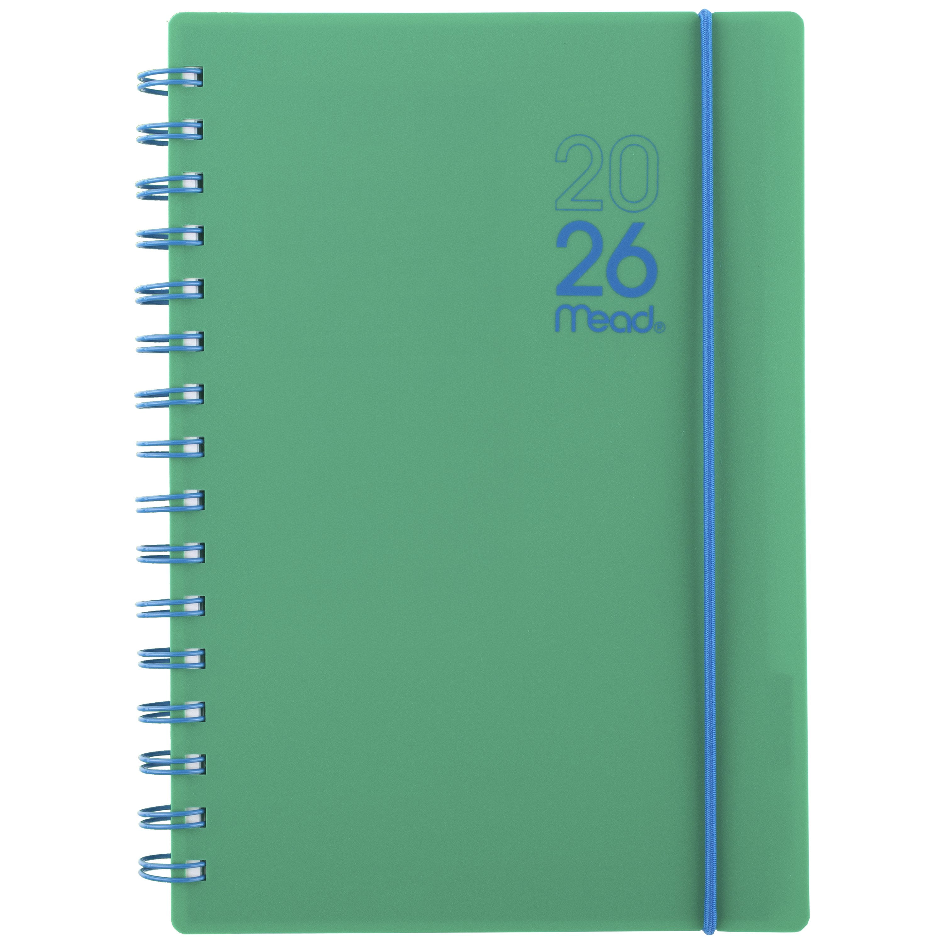 Mead Color Pop 2026 Weekly Planner, Mystic Green, 5.5" x 8.5" - Walmart.com