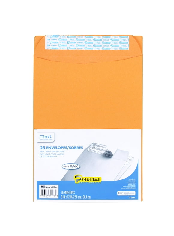 9 X 12 Envelopes in Envelopes by Size - Walmart.com