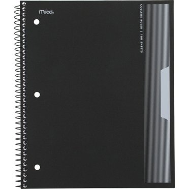Five Star Wirebound Trend Notebook, 1 Subject, Legal Rule, 10-1/2" x 8 ...