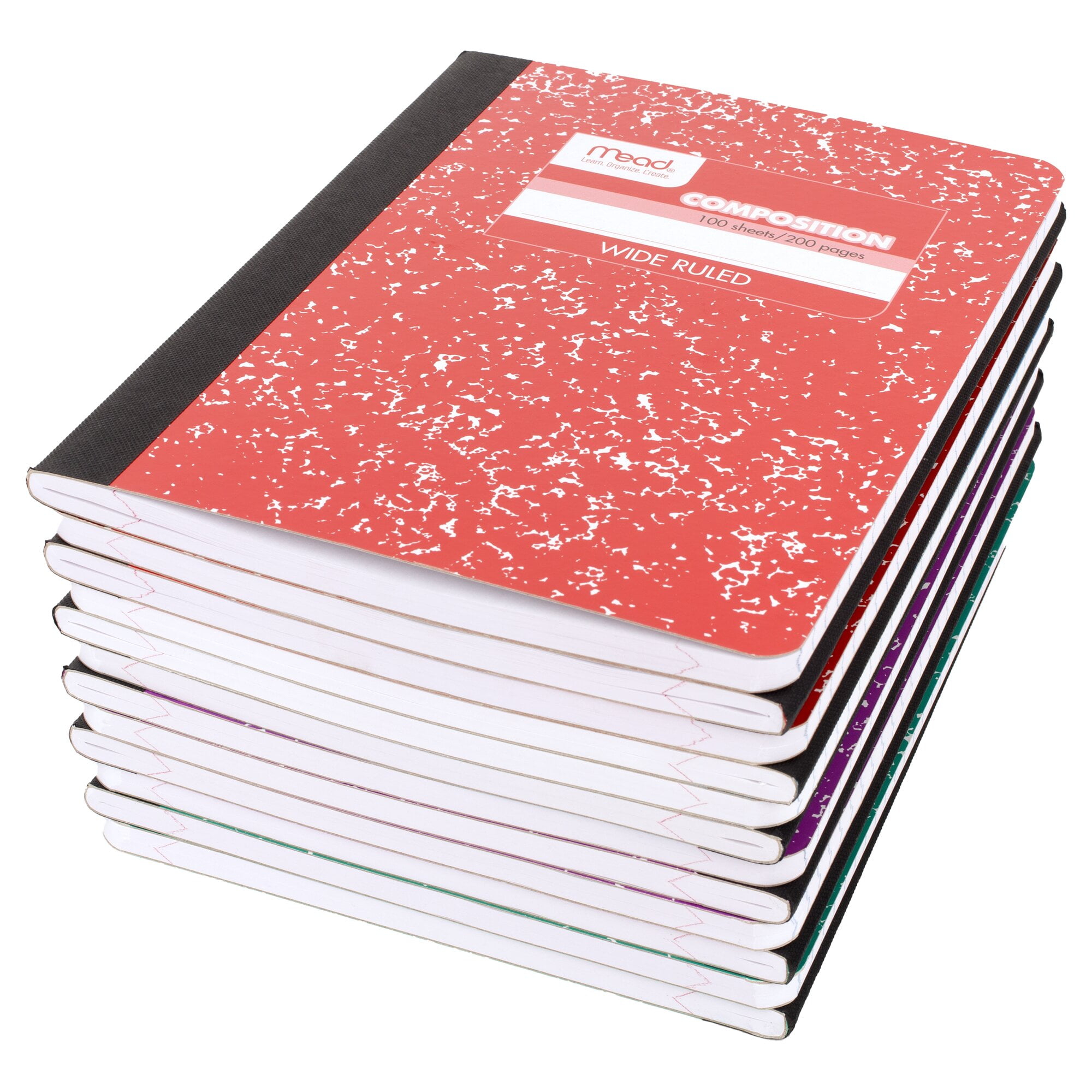 Mead Square Deal Color Composition Book, Wide Ruled, 100 Sheets, 9 3/4 ...