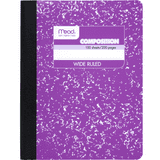 Mead Composition Book [Wide Ruled]: 7-1/2 in. x 9-3/4 in. (Purple) 1 ...