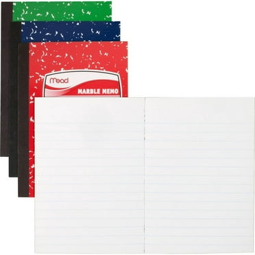 Mead Memo Book Refill, 80 Sheets, 3 3/4" x 6 3/4", White Paper, Bundle ...