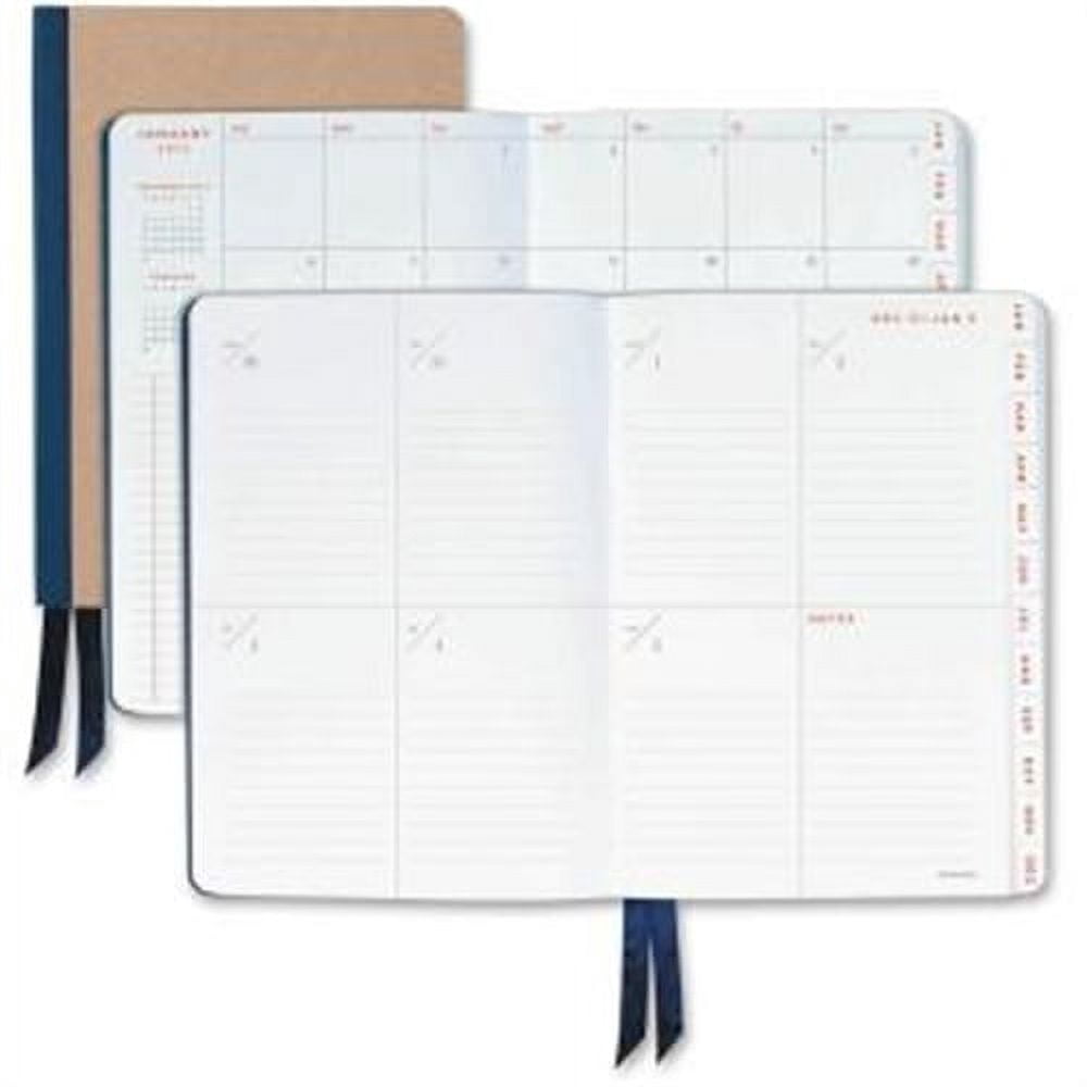 Mead Textured Cover Weekly/Monthly Planner YP10607 - Walmart.com