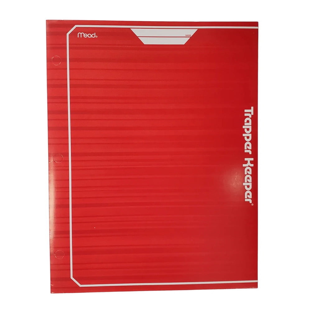 Mead Trapper Portfolio Assorted Colors, 12 x 9.38 x .12 Inches, 1 Ea, 6 ...
