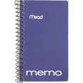 Mead Wirebound Memo Book College Ruled 60 Sheets 3 x 5 Color Chosen For ...