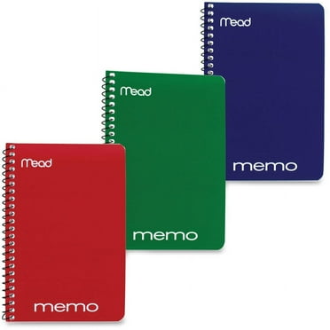Mead Spell-Write Steno Book - 80 Sheets - Wire Bound - 6" x 9" - Green ...