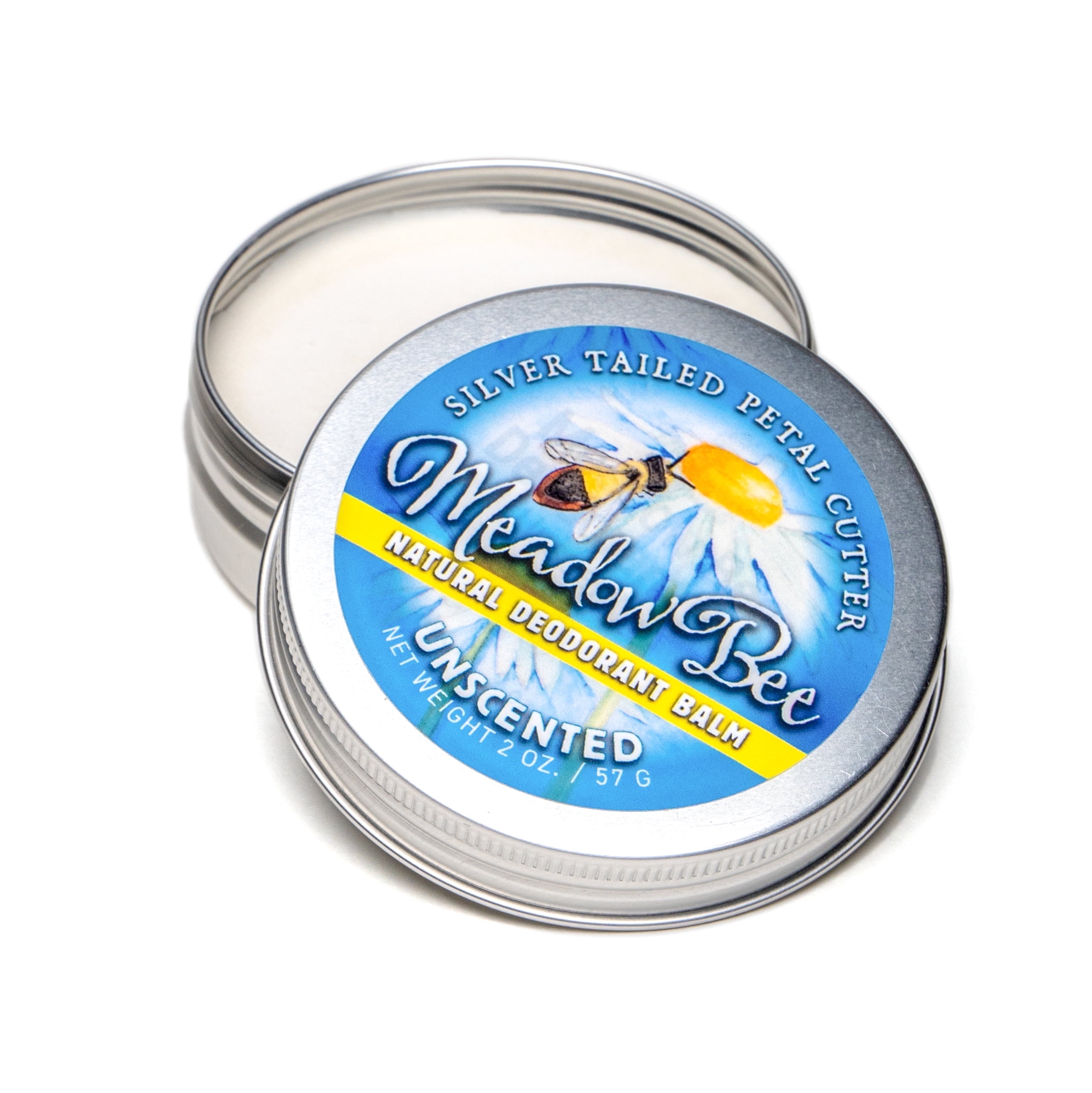 Meadow Bee Natural Deodorant Balm: Unscented - Walmart.com