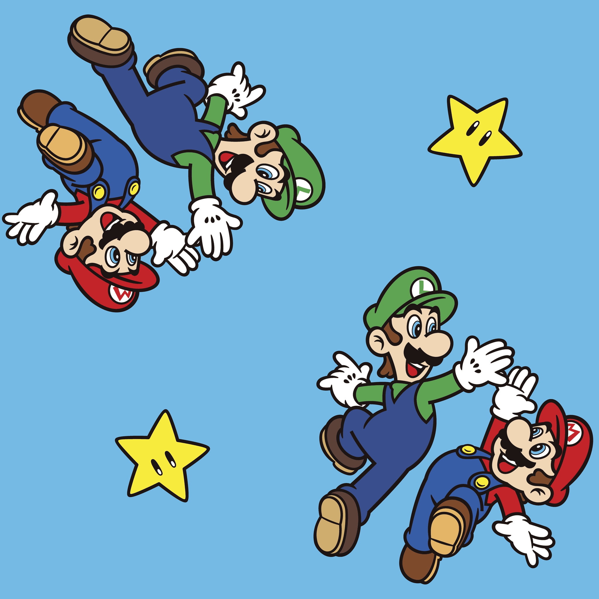 Power-Up Pals - Nintendo Super Mario Fleece Fabric - Walmart.com
