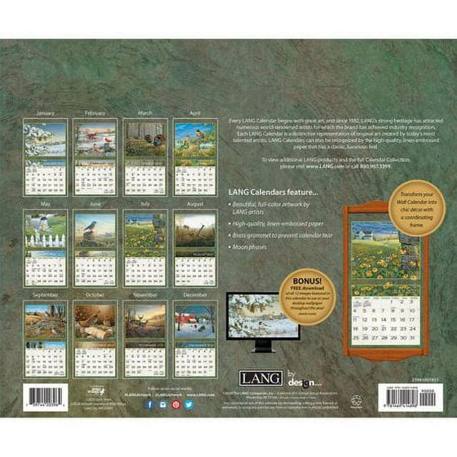 Meadowland Wall Calendar by Sam Timm - Walmart.com