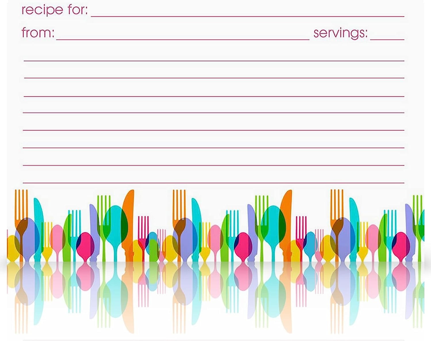 Meadowsweet Kitchens Recipe Card Set - Modern Cuisine - Walmart.com