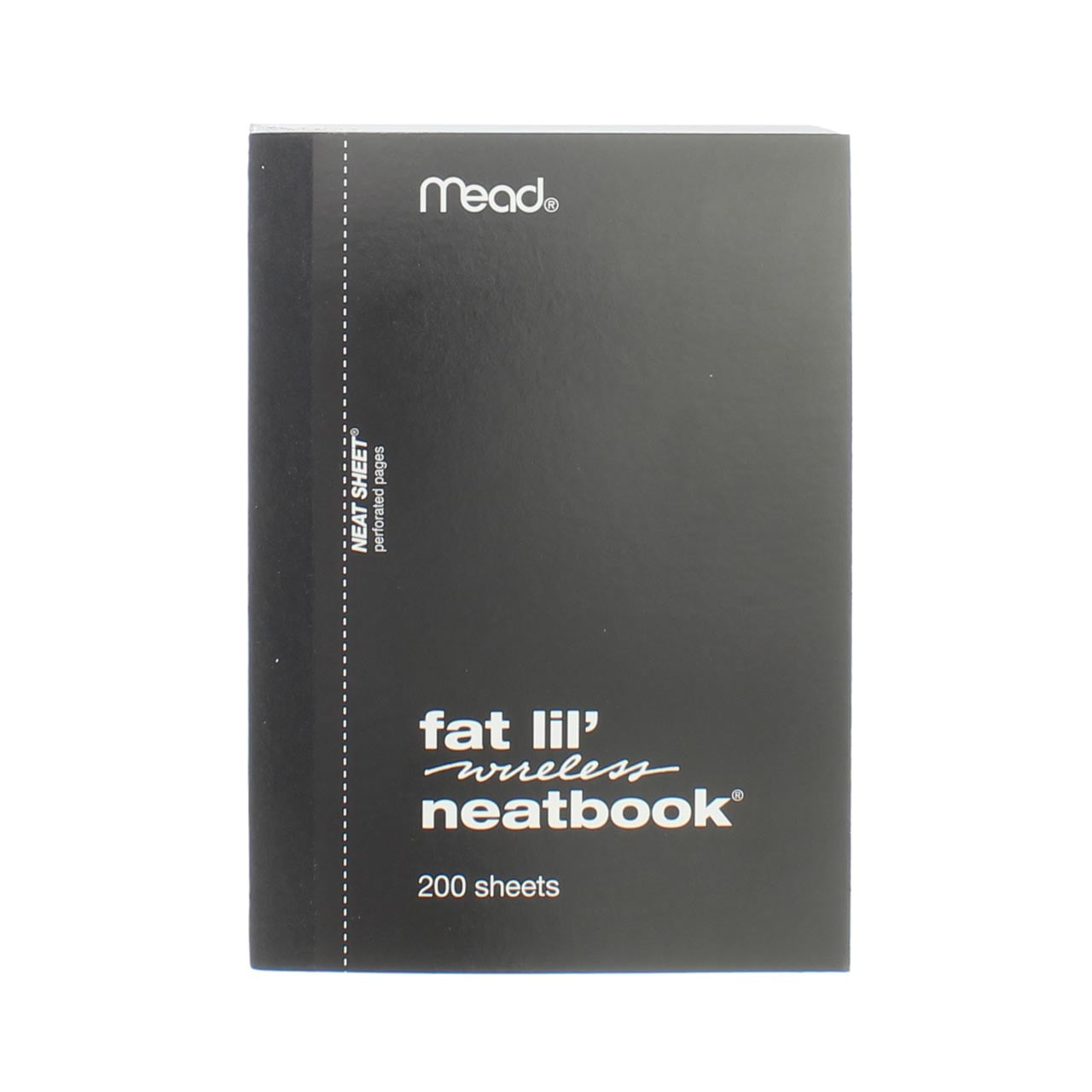 Meadwestvaco 57190 5-1/2" X 4" College Ruled Fat Lil Wireless NotebookÂ ...